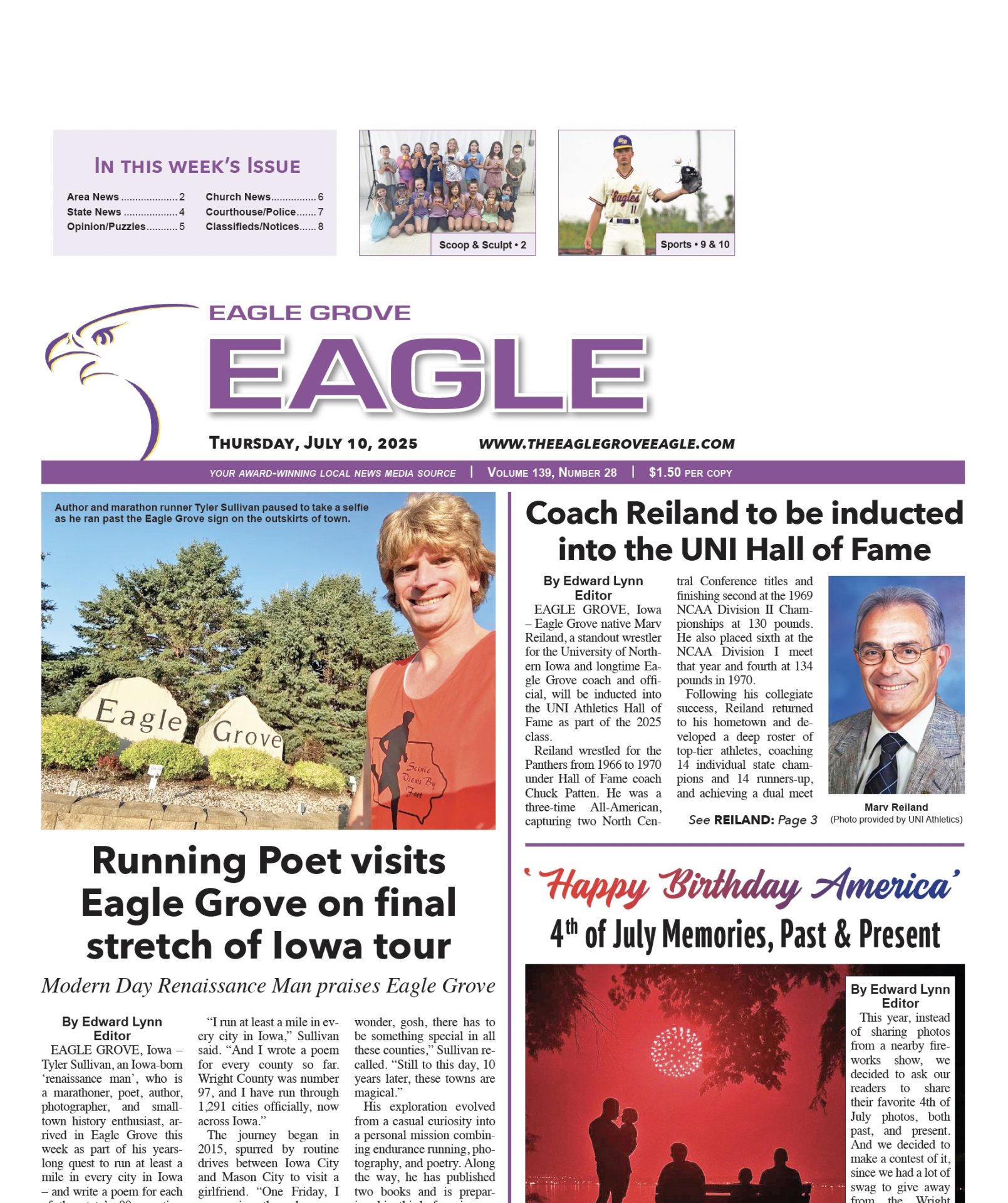 July 10, 2025 - Eagle Grove Eagle